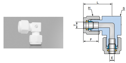 UEU - PTFE Fittings